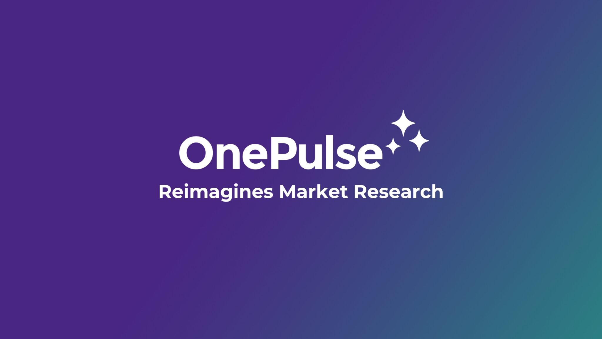 OnePulse reimagines market research with AI-powered platform